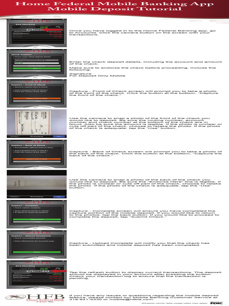 Mobile Deposit Tutorial 8 16 Pdf