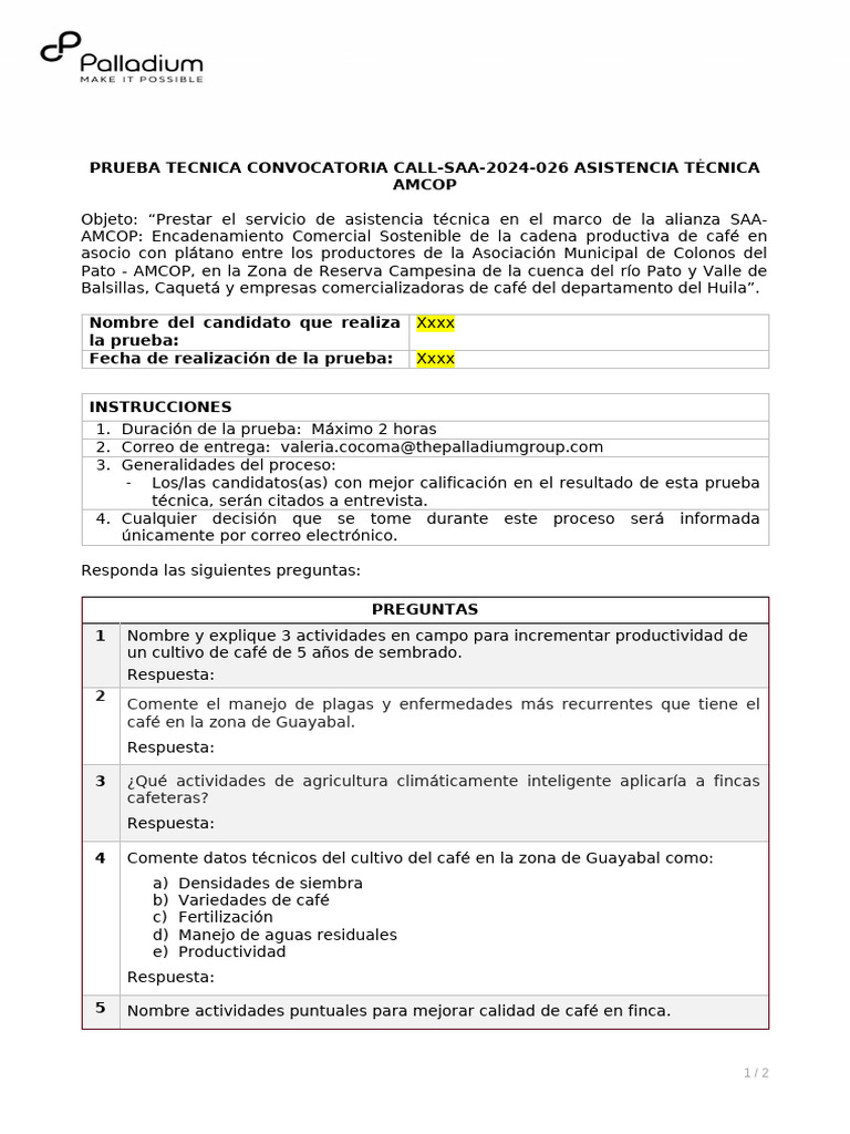 Prueba Técnica | PDF
