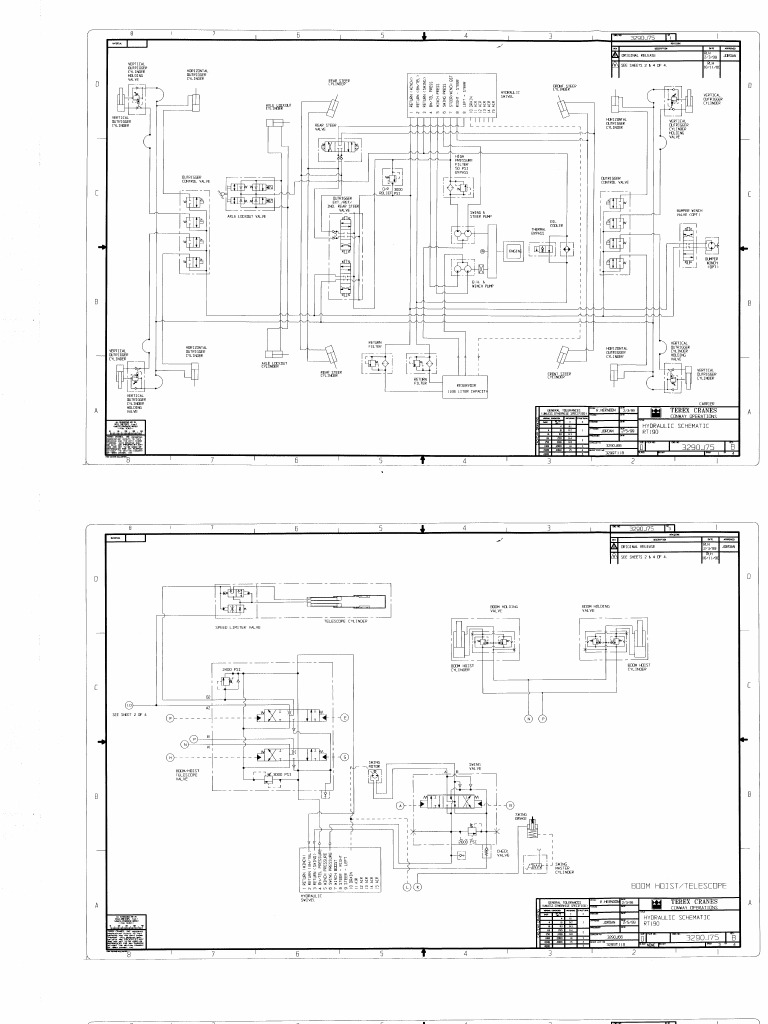 RT190 Hyd Schematic | PDF