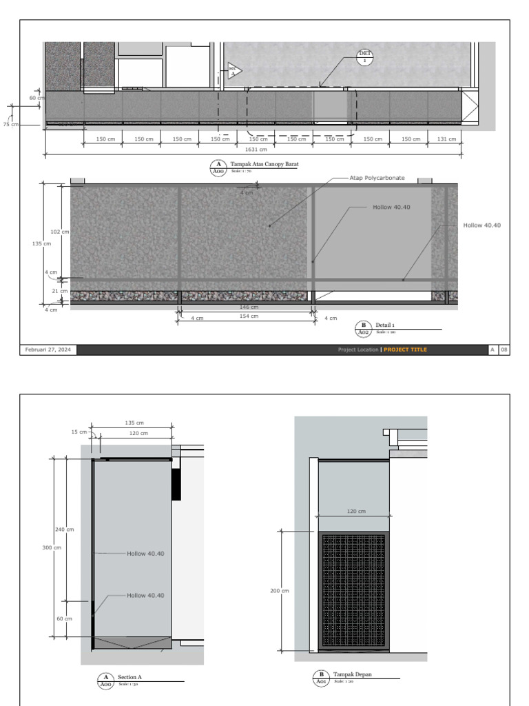Canopy Service Corridor at R - 01 | PDF
