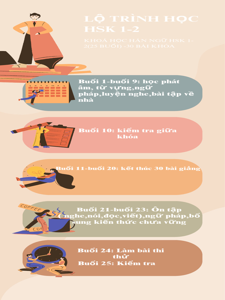 L Trình hsk1-2 | PDF