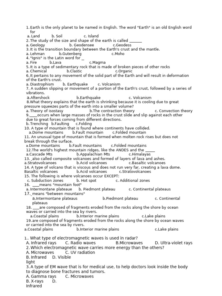nat-grade-10-reviewer-science-part-1 | PDF