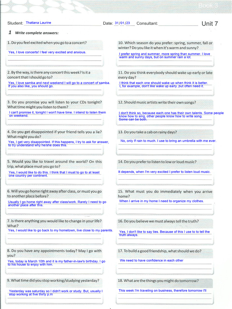 Freedom - Unit 7 | PDF