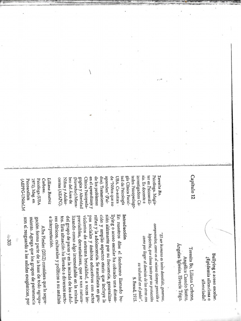 Bo Bullying Acoso Escolar | PDF