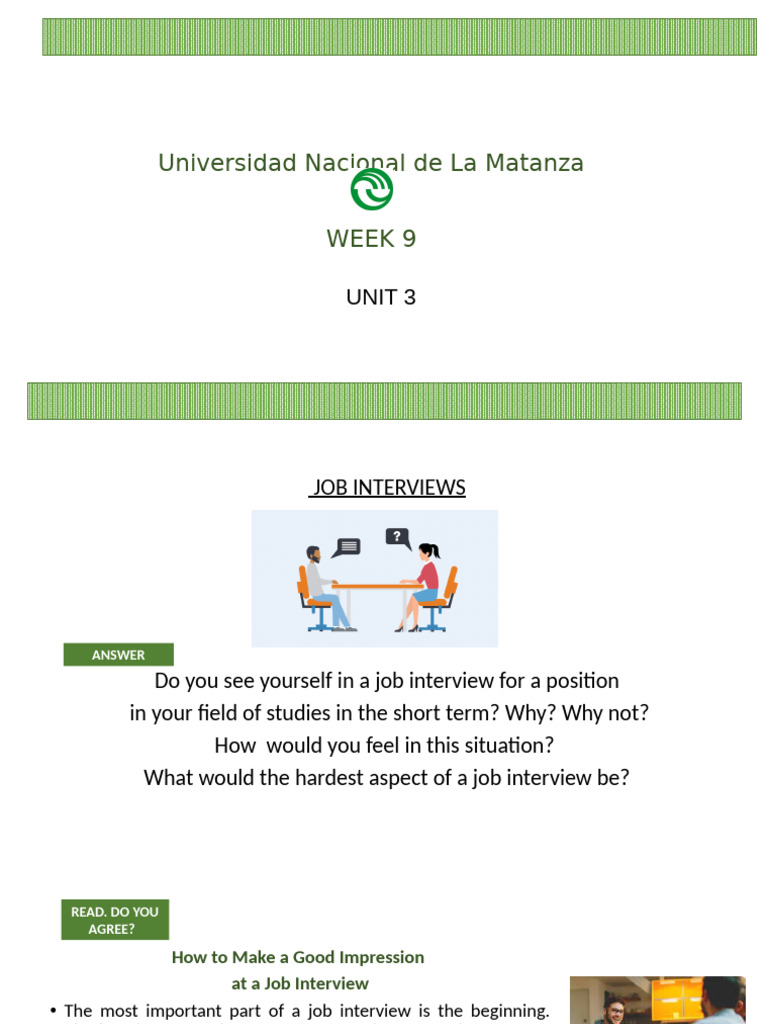 Job Interviews - Experiences | PDF
