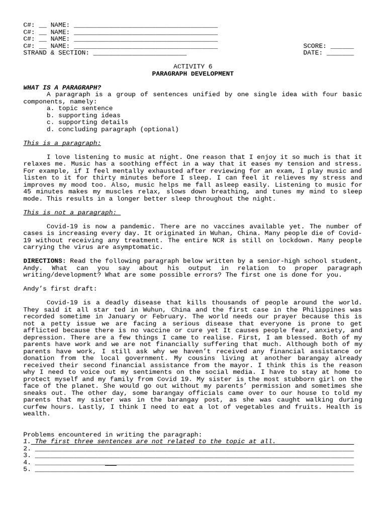 Activity 6 RNW | PDF