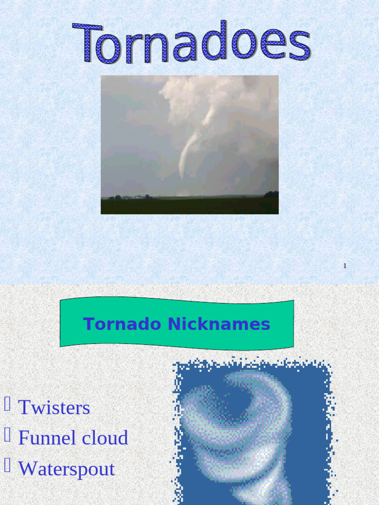 tornado | PDF