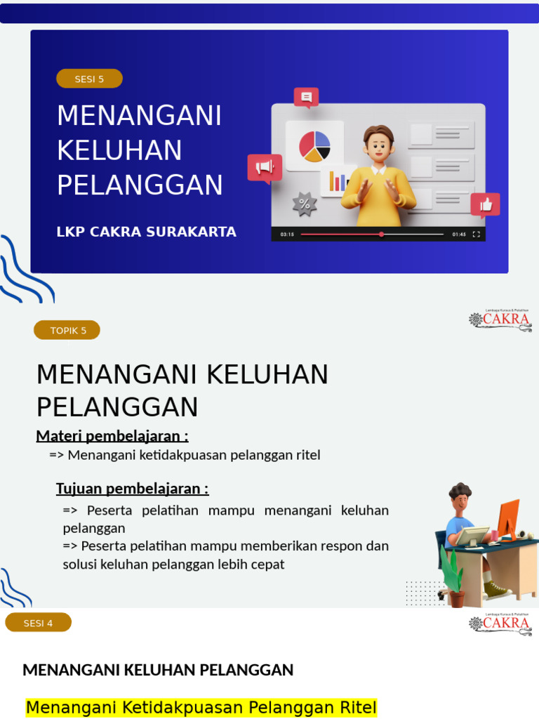 Topik 5 - Mengelola Keluhan Pelanggan | PDF
