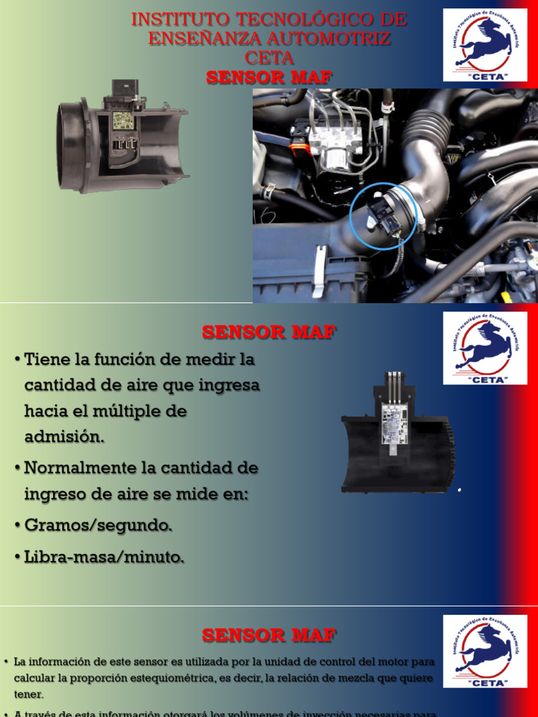 1.1 Sensor Maf | PDF | Technology & Engineering