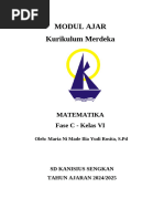 Lembar Kerja CP, TP, Dan ATP Matematika Fase C KELAS 6 TIA | PDF