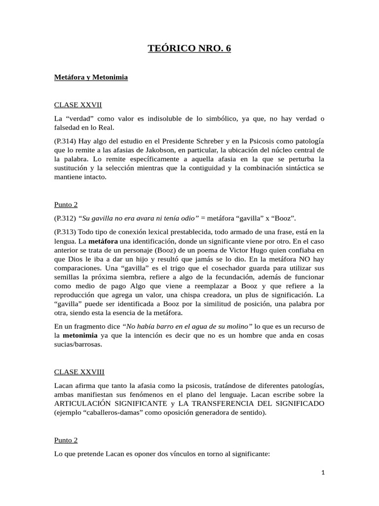 TEÓRICO 6 - DSA.PSA | PDF