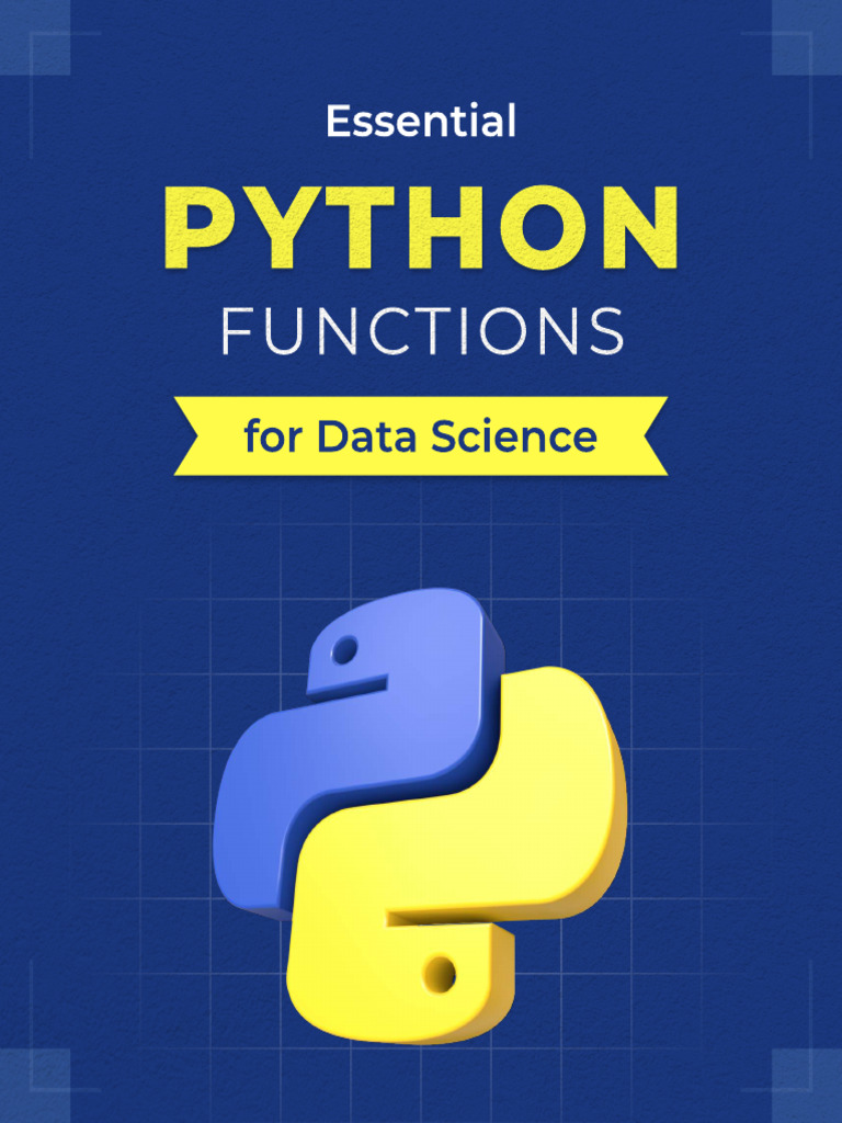 Essential Python Functions for DS | PDF