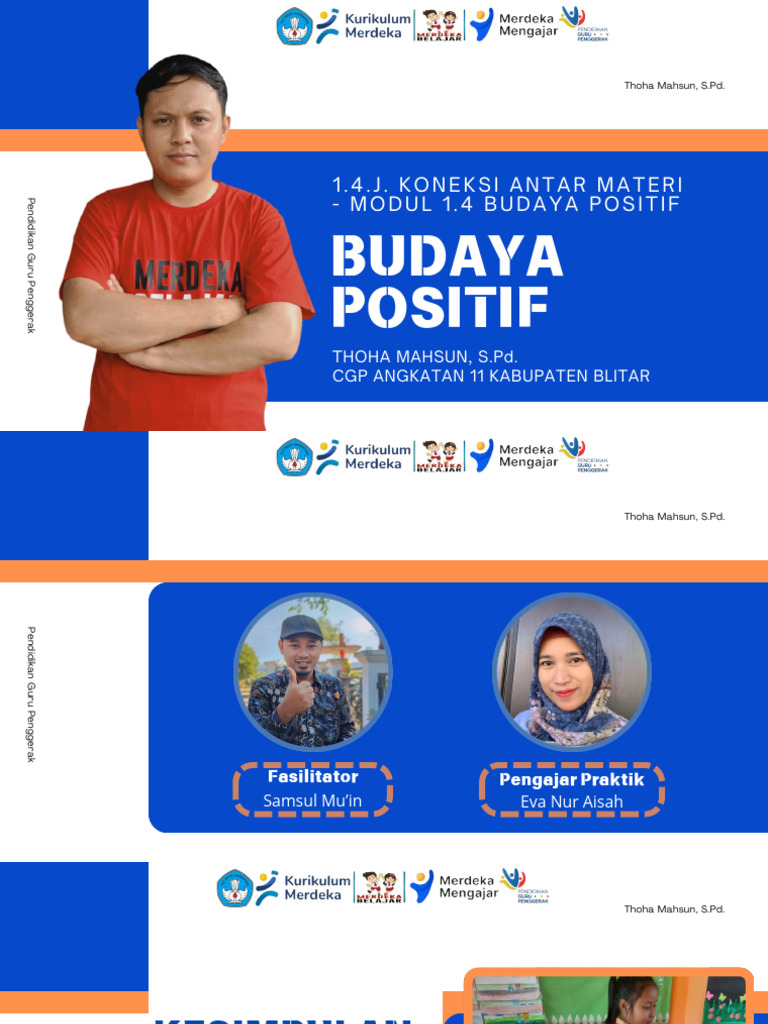 Koneksi Antar Materi - Modul 1.4 | PDF