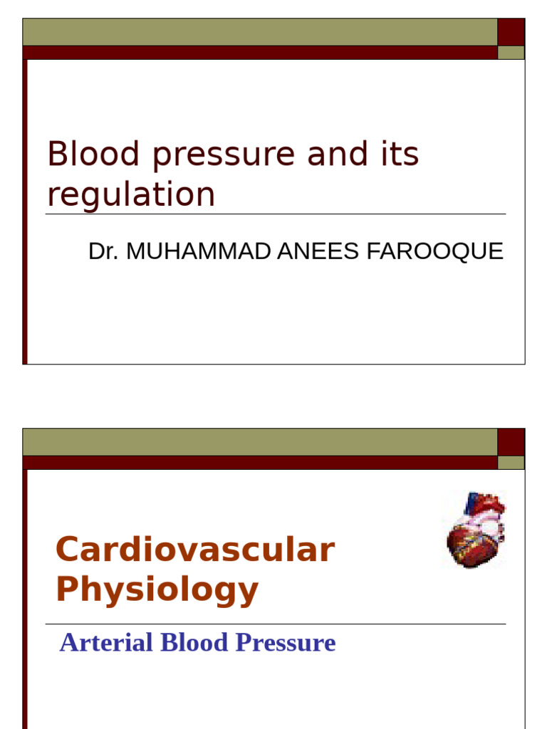 Blood Pressure | PDF