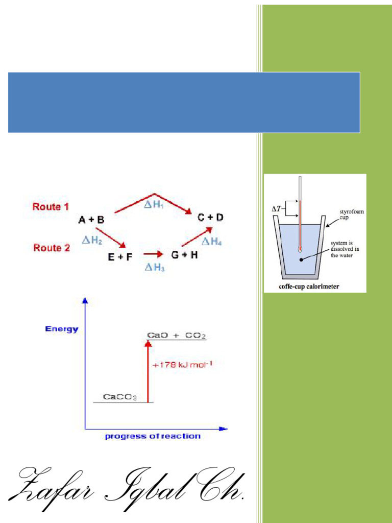 Chemical Energetics Overview for Students | PDF | Chemical Reactions ...