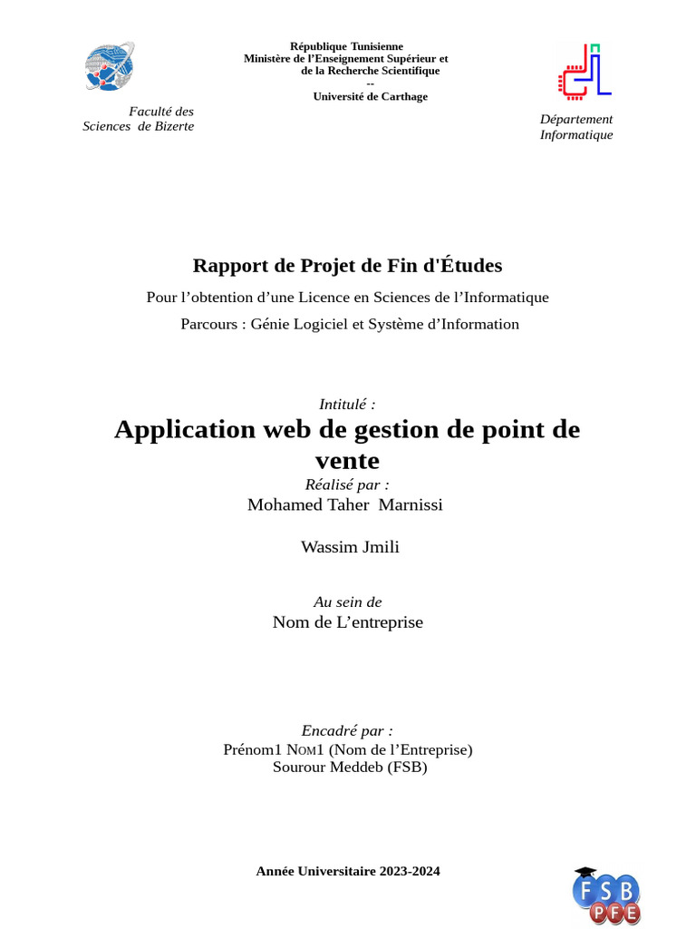 Rapport | PDF