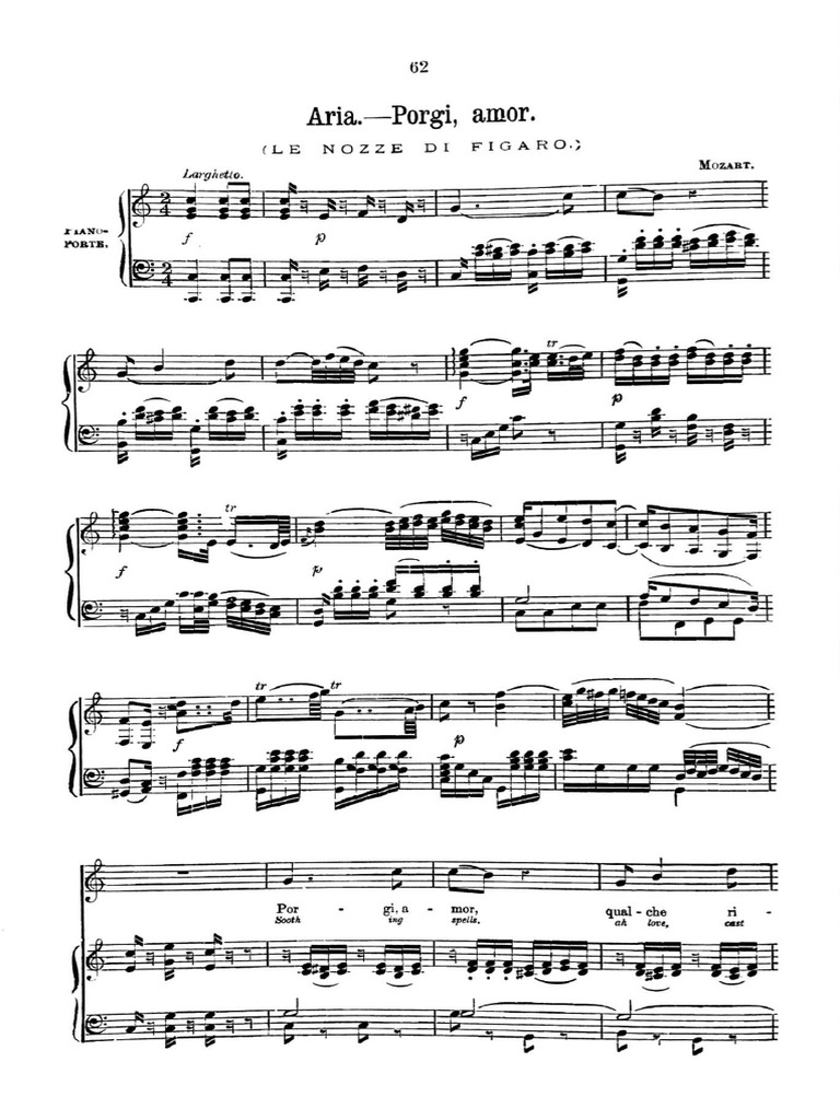 IMSLP576640-PMLP3845-1 Mozart Porgi Amor PDF | PDF