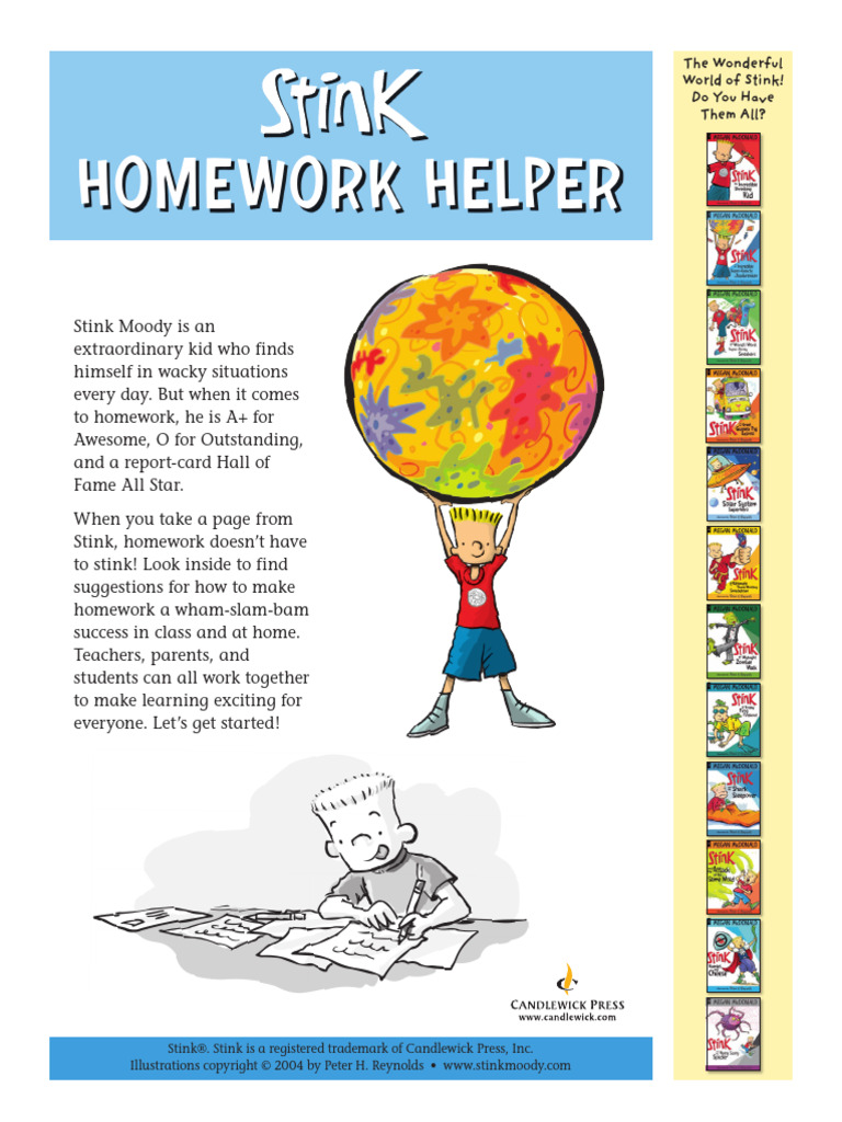 STINK EducatorsGuide Homework Helper | PDF