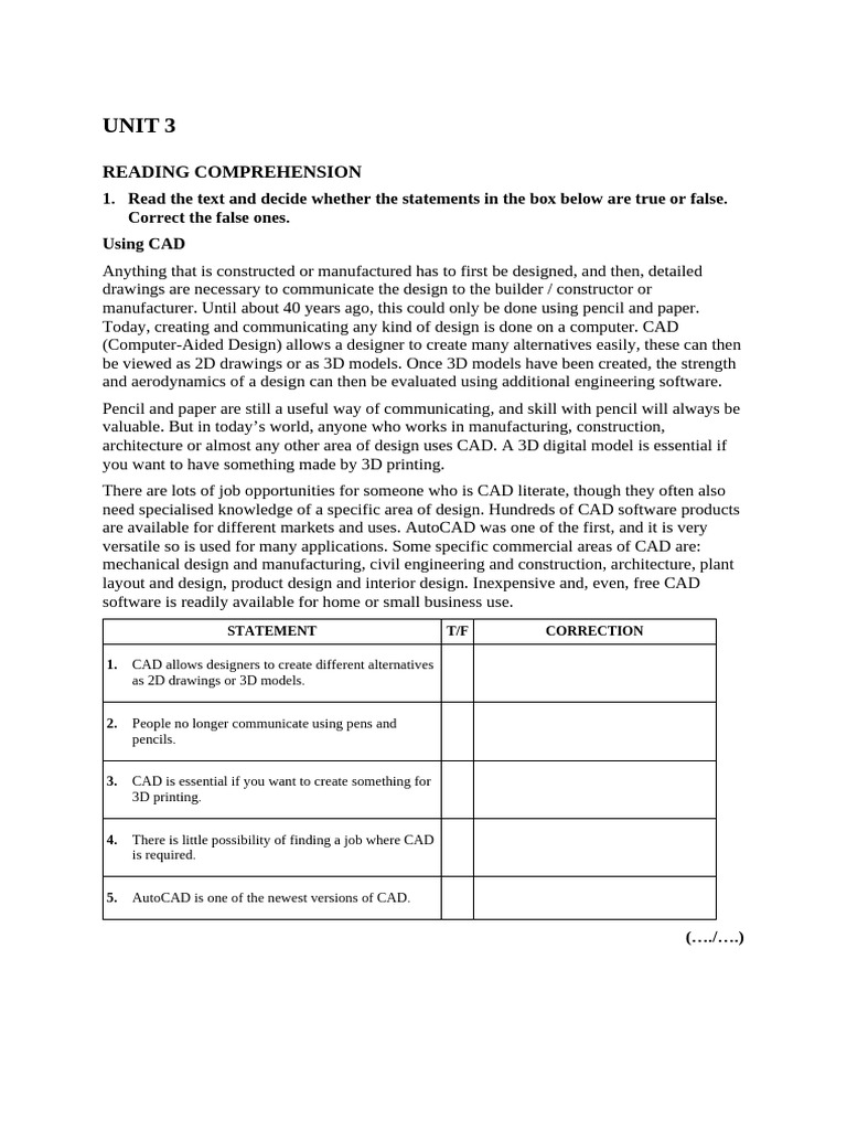 Mechanics Test Bes U3 | PDF