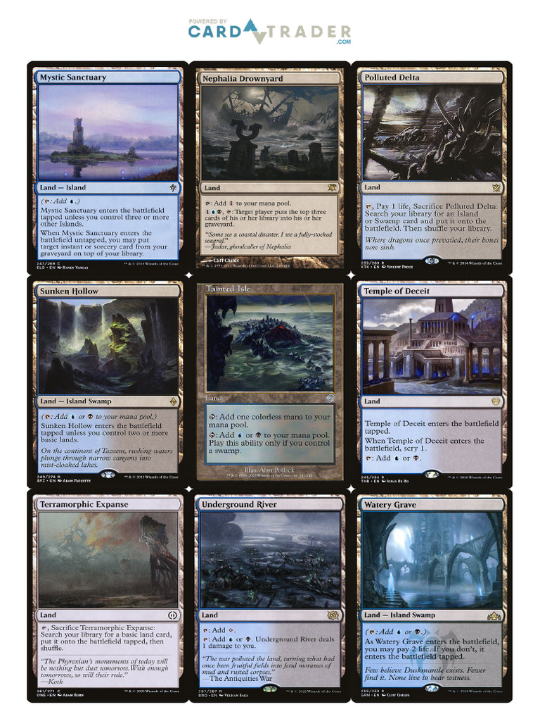 Commander Mills Deck 2 Frente e Verso | PDF