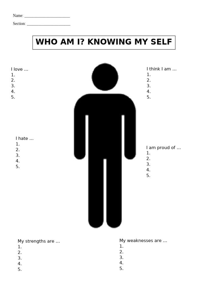 Knowing Myself | PDF