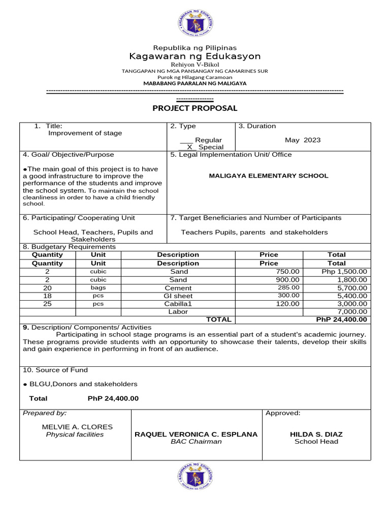 project proposal stage and pathway | PDF