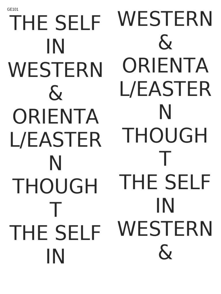 Ge101 Midterm Reviewer | PDF