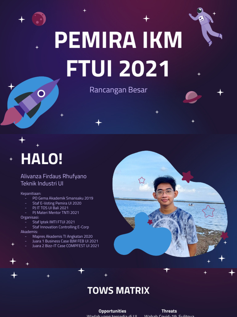 Rancangan Besar Pemilihan Raya IKM FTUI 2021 | PDF