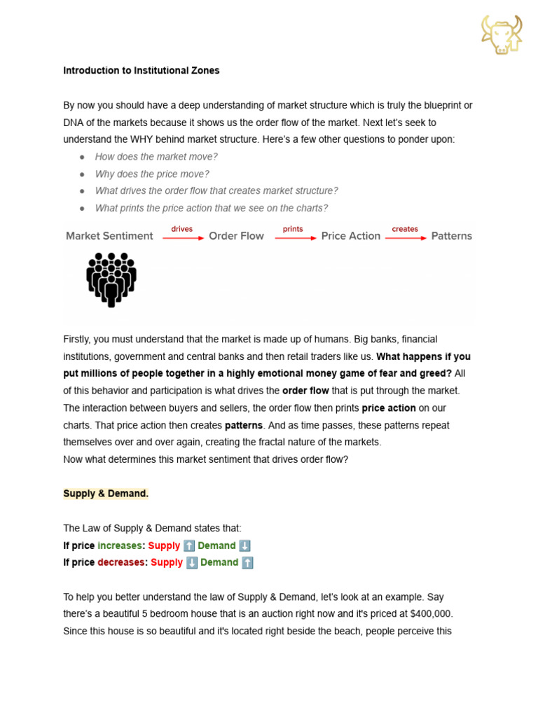 Introduction To Institutional Zones | PDF