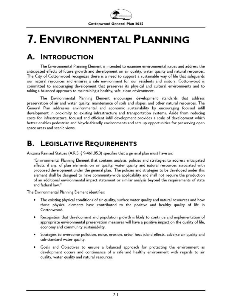 Environmental Planning PDF | PDF