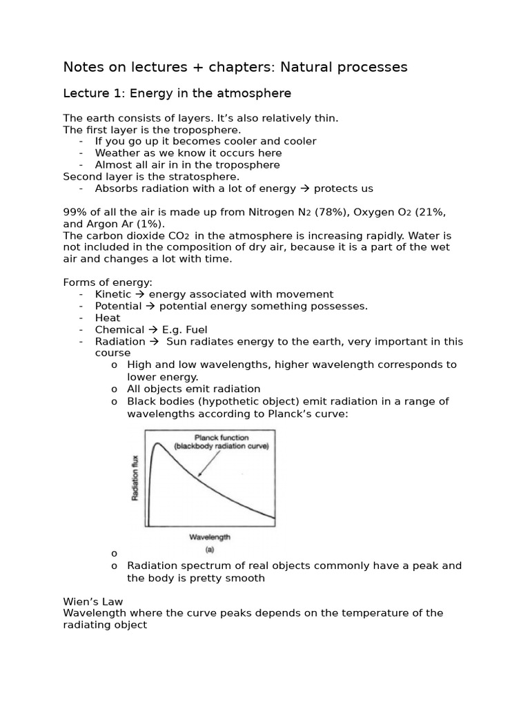 Natural Processes | PDF