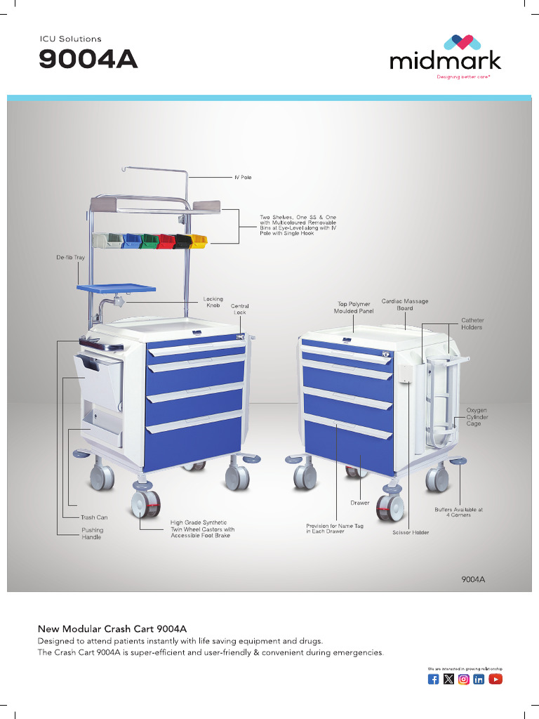 9004A Crash Cart_Leaflet | PDF
