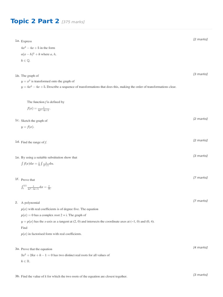 Topic 2 Part 2 T | PDF