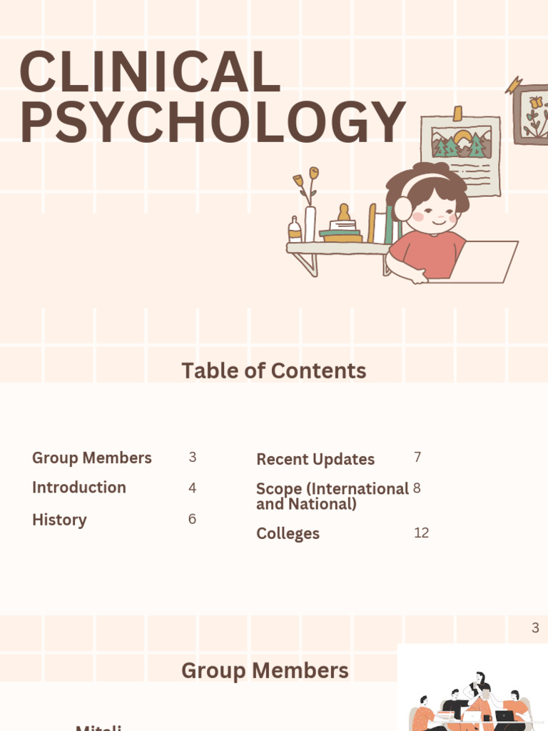 Clinical Psychology | PDF