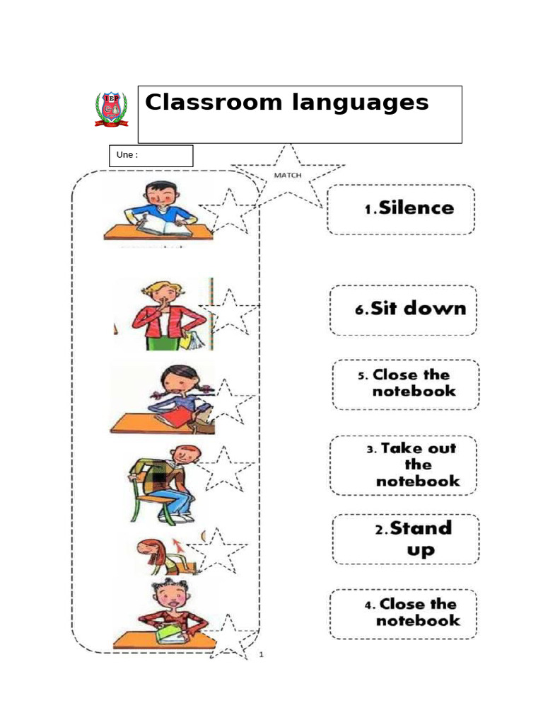 2 GR TAREA CLASSROOM LANGUAGES-1 | PDF