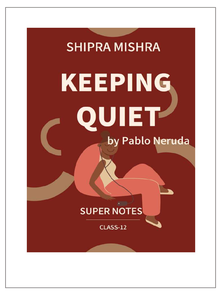 Keeping Quiet Sdc Notes | PDF