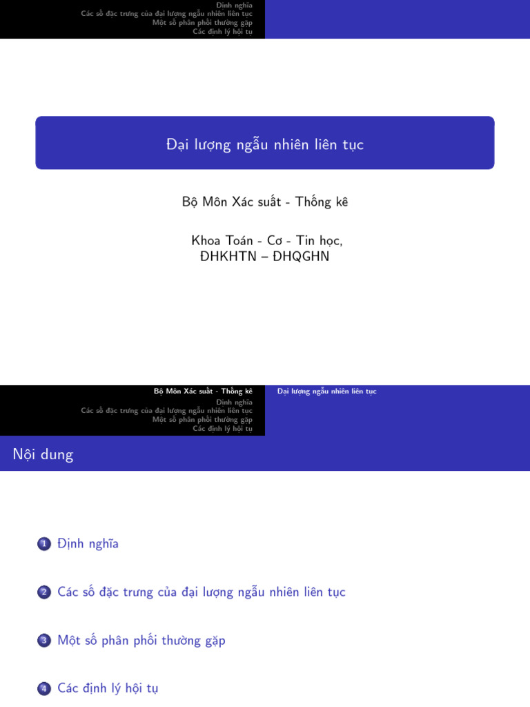 Bài - giảng - xstk -3 | PDF