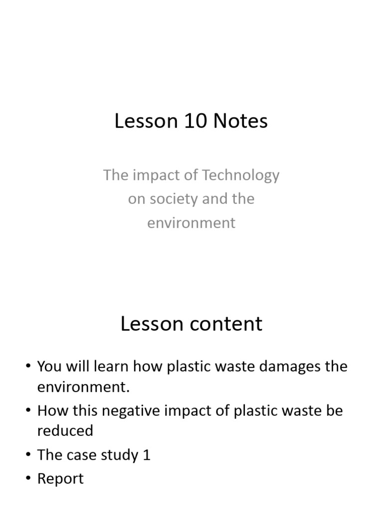 Lesson 10 Notes | PDF