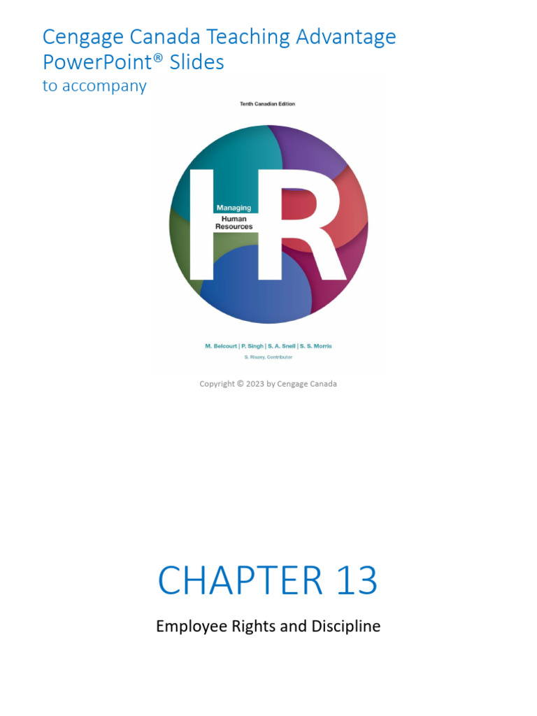 C13 PPT Belcourt MHR 10ce | PDF