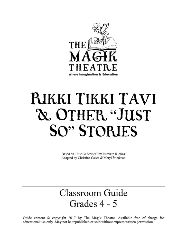 ERG Rikki Tikki Tavi 4 5 | PDF