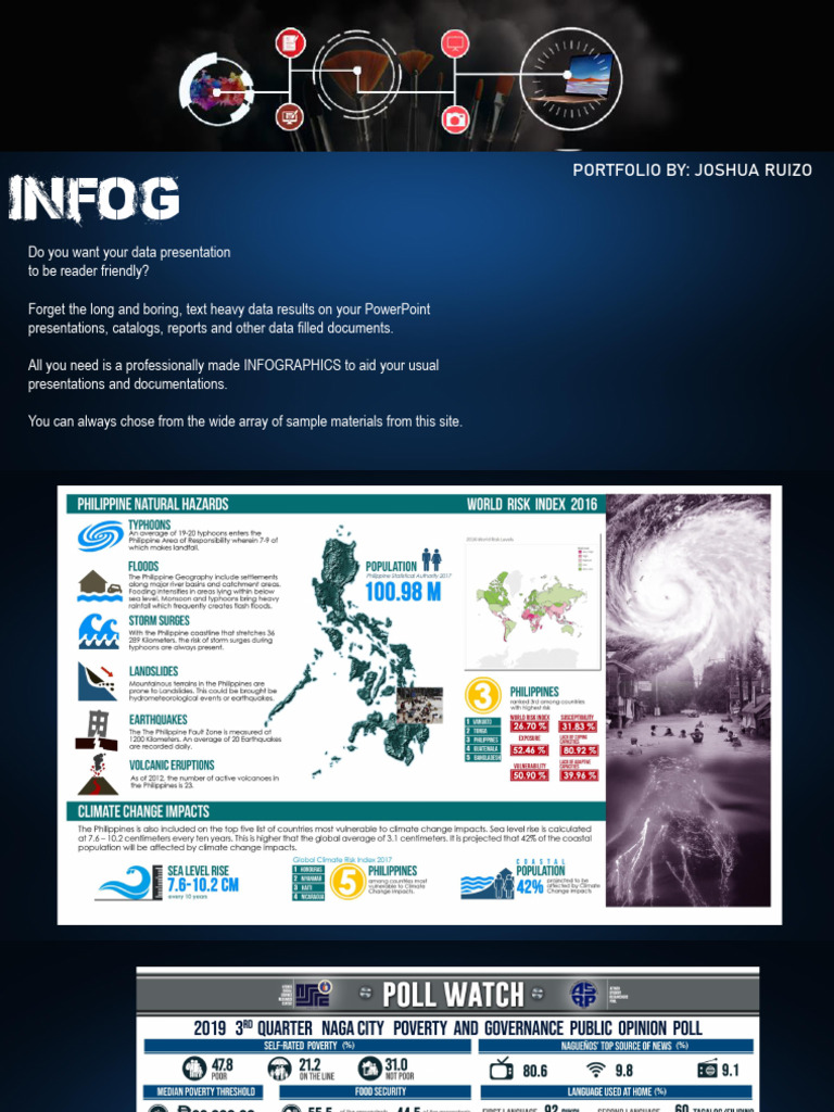 Infographics PORTFOLIO | PDF | Career & Growth