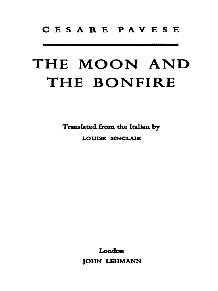 2015.149109.the Moon and The Bonfire | PDF