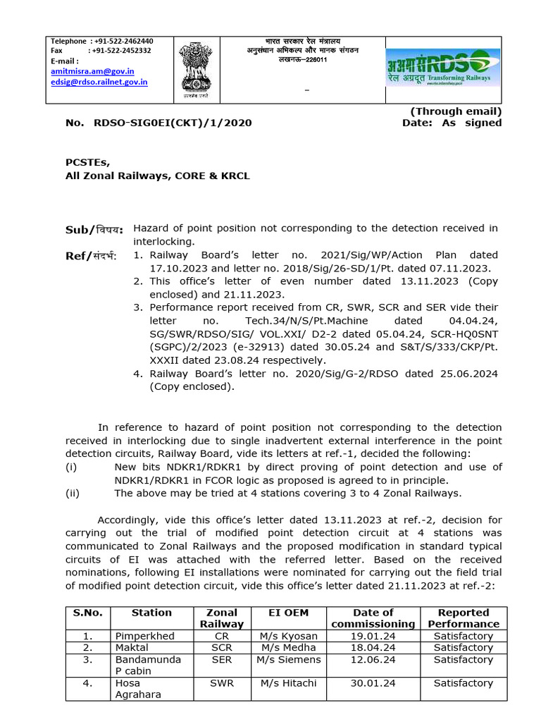 2024-09-02-Modified Point Detection Letter 29 - 08 - 24 | PDF