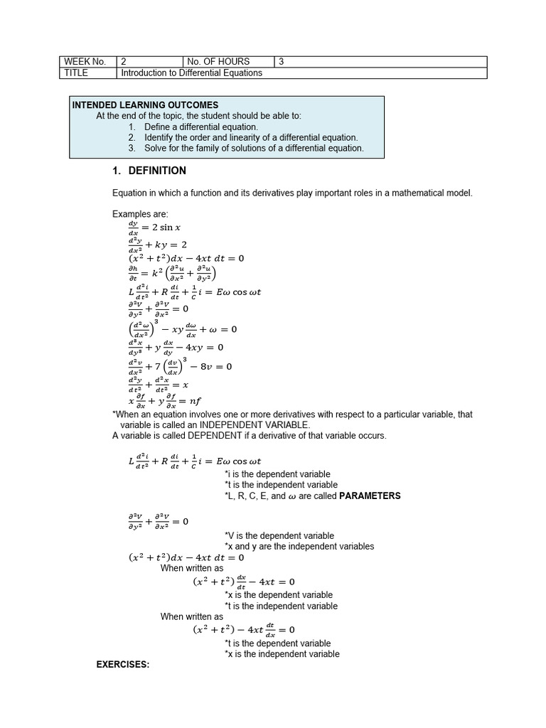 Week 2 Module 1 | PDF