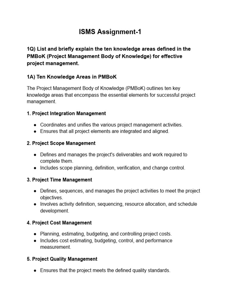 Isms Assignment 1 Pdf