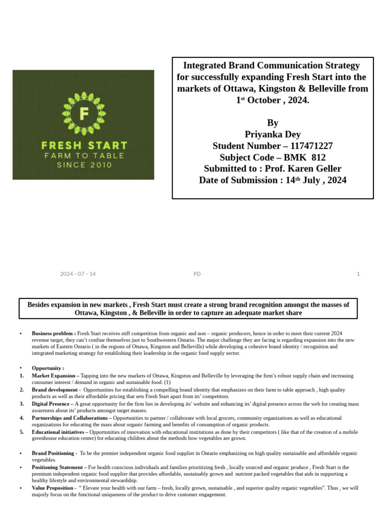 Ibc Deck Fresh Start | PDF