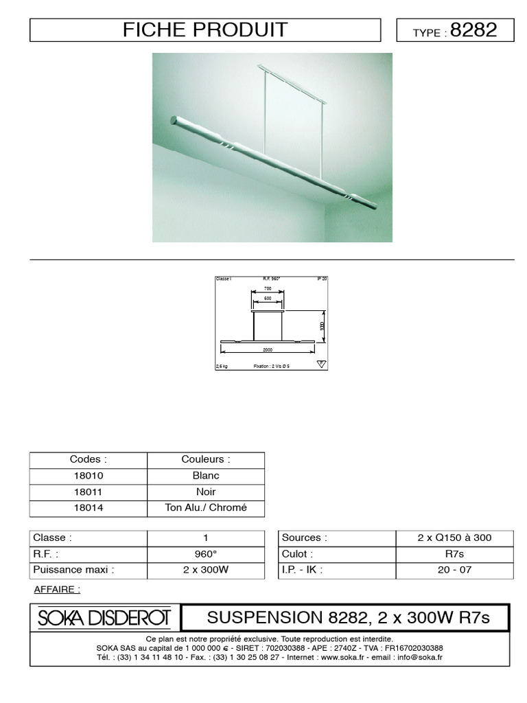 SOKA - suspension 8282 | PDF