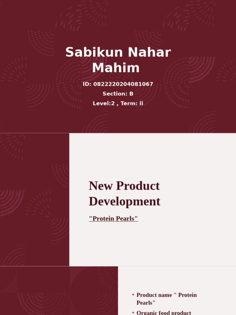 New Product Development Presentation | PDF