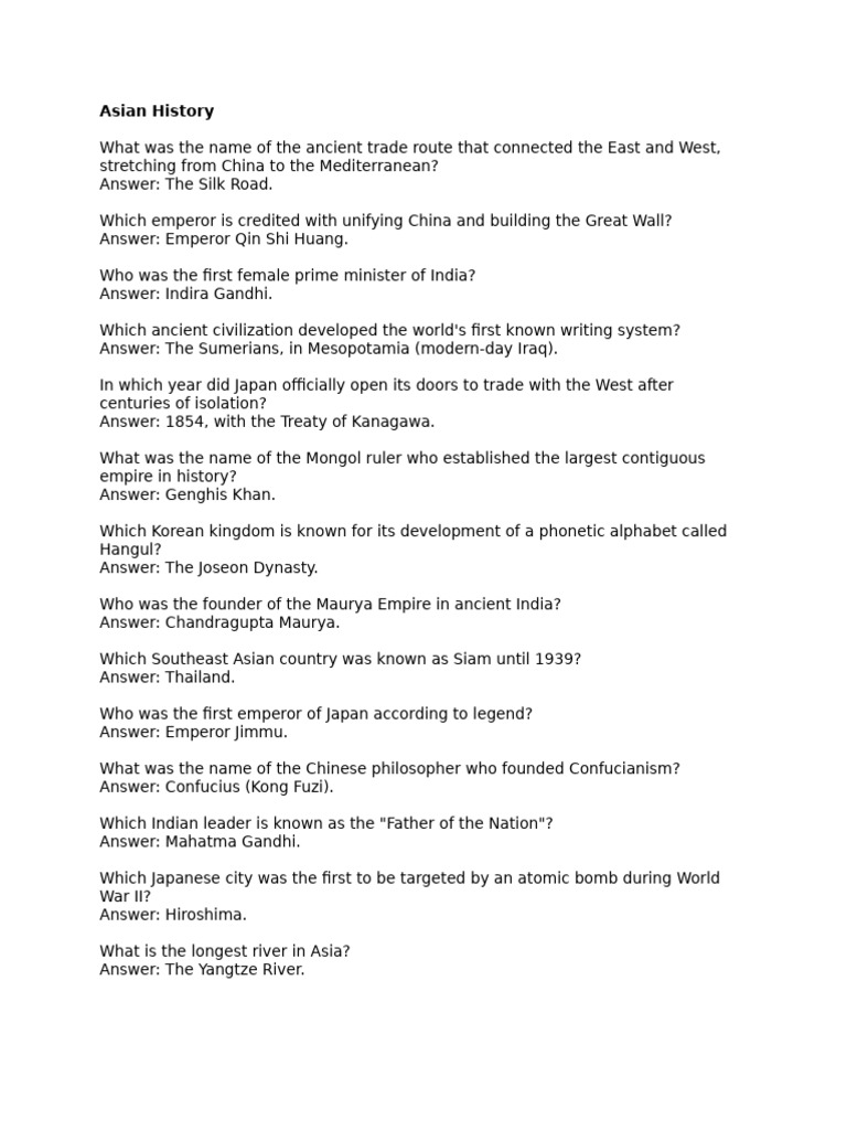 Soc-Sci-2-Asian-History | PDF