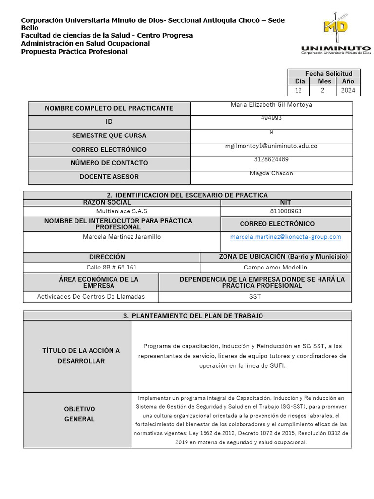 Maria Elizabeth Gil Montoya | PDF